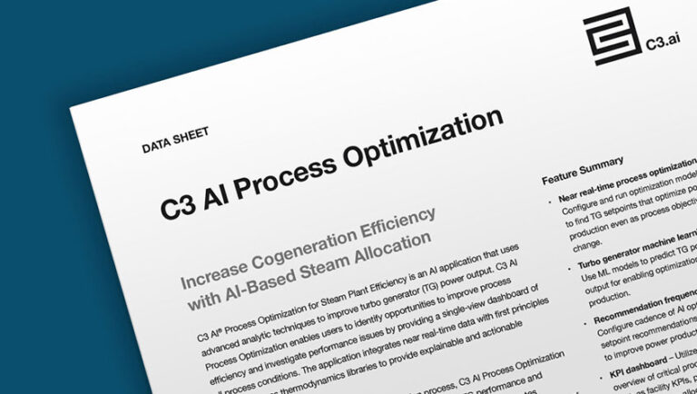 C3 AI Process Optimization