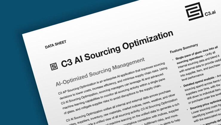C3 AI Sourcing Optimization