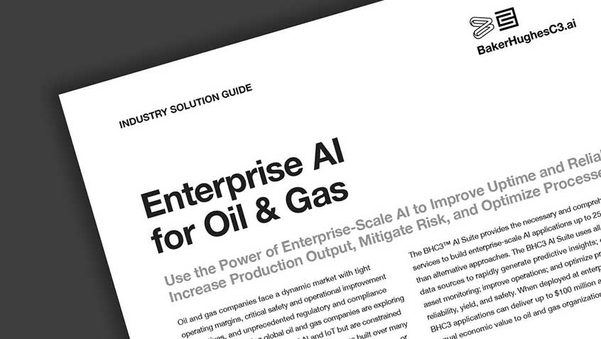Download C3 AI for Oil and Gas Industry Solution Guide